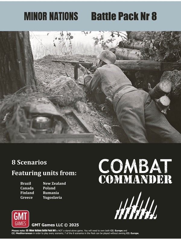 Combat Commander BP #8: Minor Nations – The Tabletop Strategist