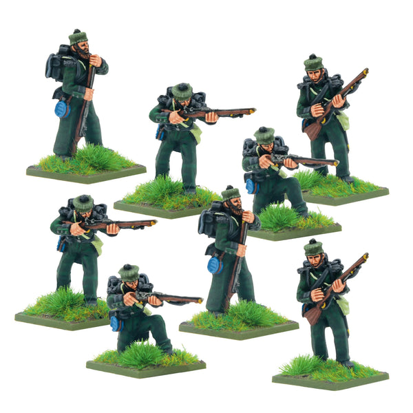 Crimean War British Rifle Brigade in forage caps – The Tabletop Strategist