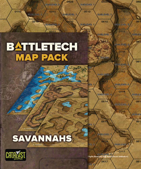 BattleTech: Map Pack - Savannahs – The Tabletop Strategist