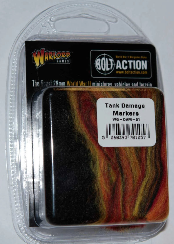 Bolt Action: Tank Damage Marker – The Tabletop Strategist