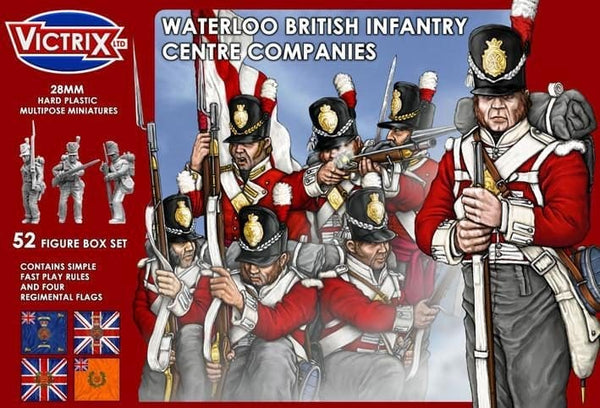 Waterloo British Infantry Centre Companies – The Tabletop Strategist